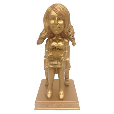 Amy Williams (Front Row Amy) Milwaukee Brewers Gold Version Bobblehead ...