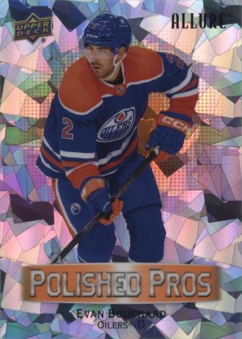 2023-24 Upper Deck Allure - Polished Pros Evan Bouchard #PP-4 Orange ...