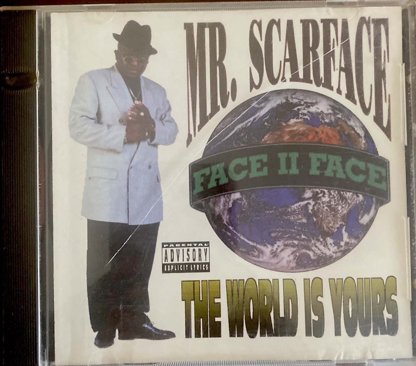 Mr Scarface The World is Yours Face II Face CD - Rap-A-Lot Records 1993 ...