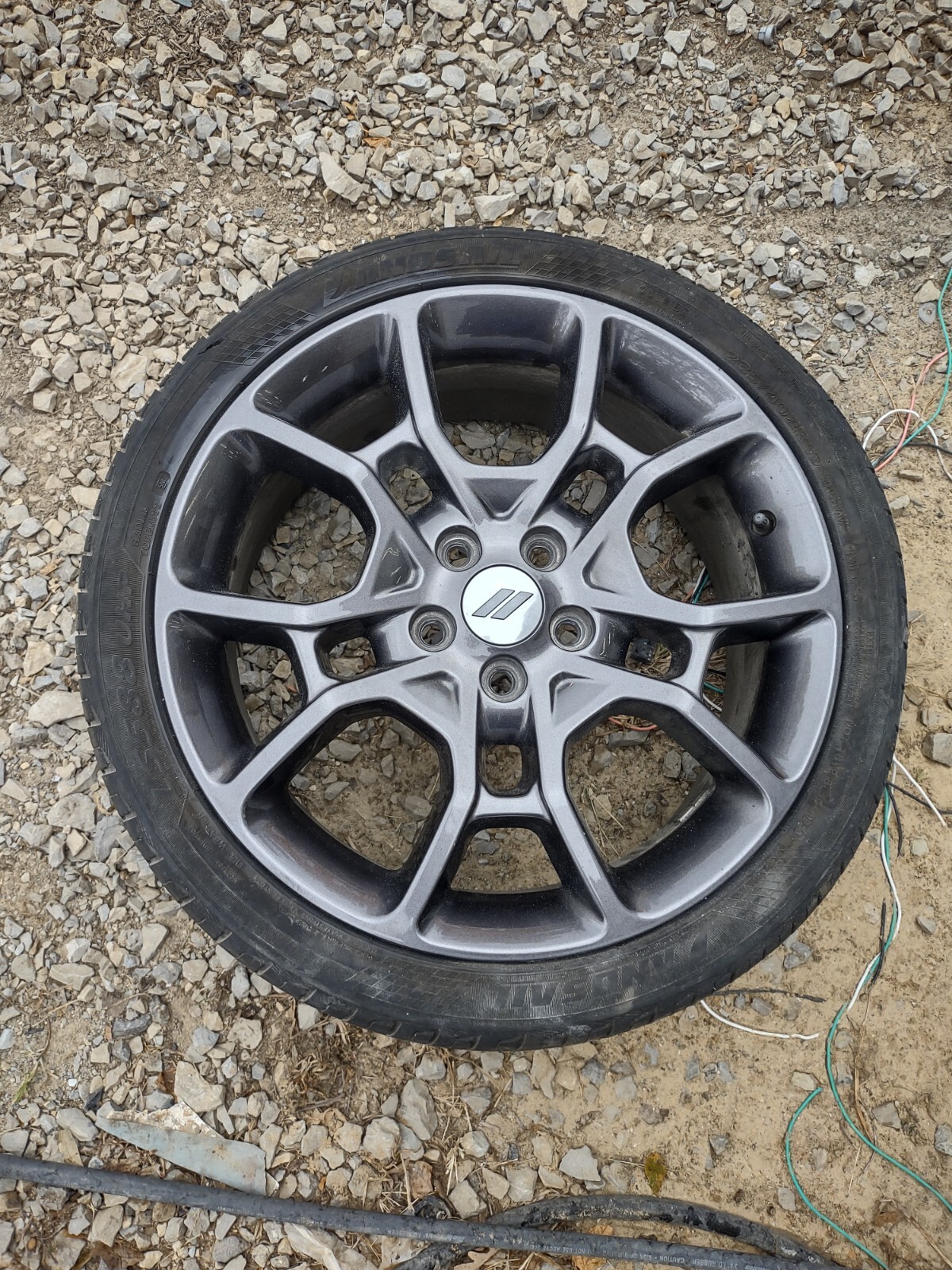 Wheel 19x7-1/2 5 Double Spoke With Crossbar Fits 18 CHALLENGER 1119839 ...