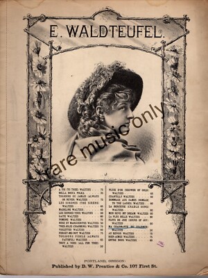 Ma Charmante (My Charmer) by Emile Waldteufel - Very rare | eBay