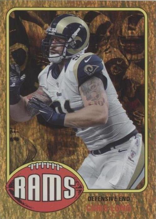 2013 Topps Archives - Chris Long #43 Gold for sale online | eBay
