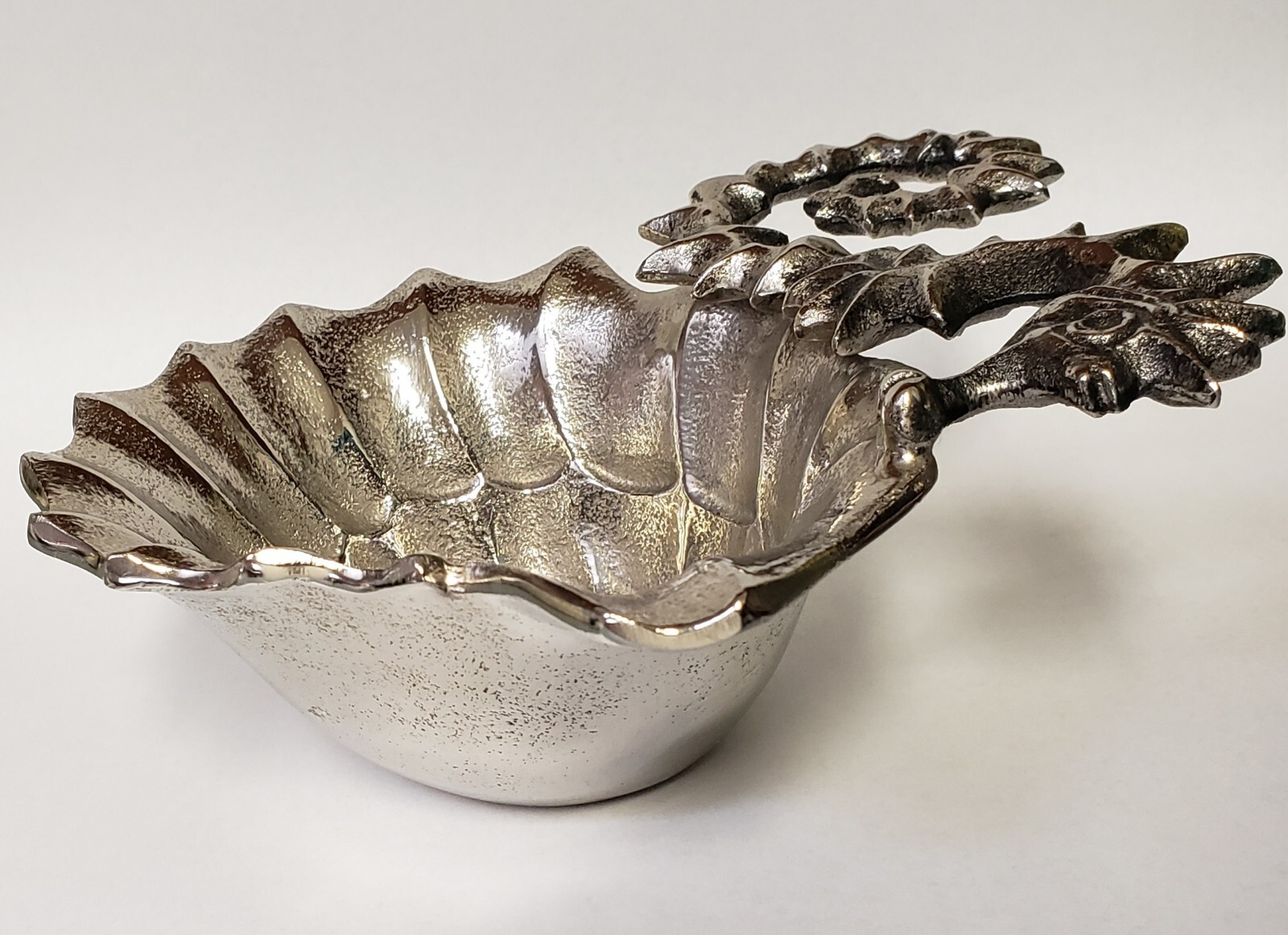 MUD PIE seashell sea horse dip/salsa bowl candy dish trinket dish beach ...