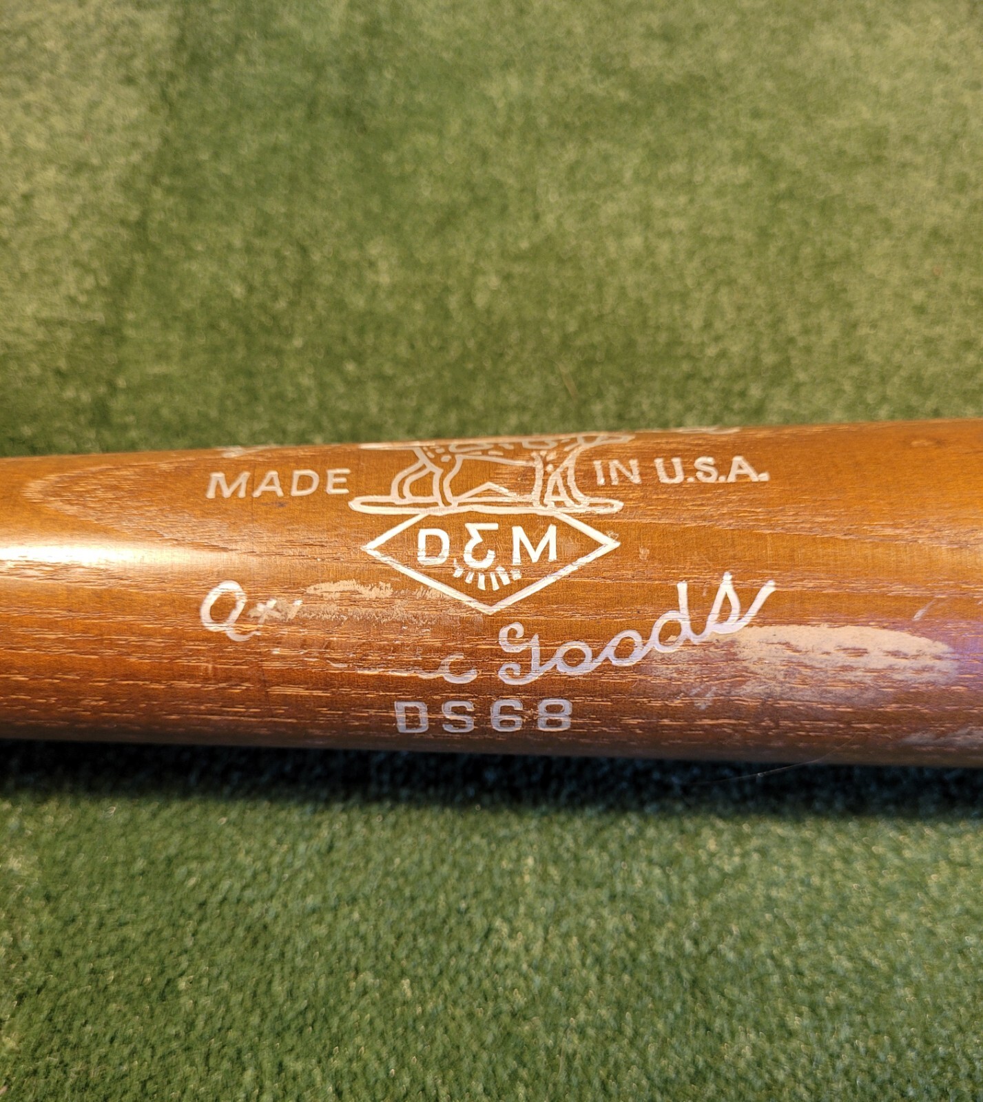 Vintage Draper & Maynard D&M Model DS68 Baseball Softball Bat with ...