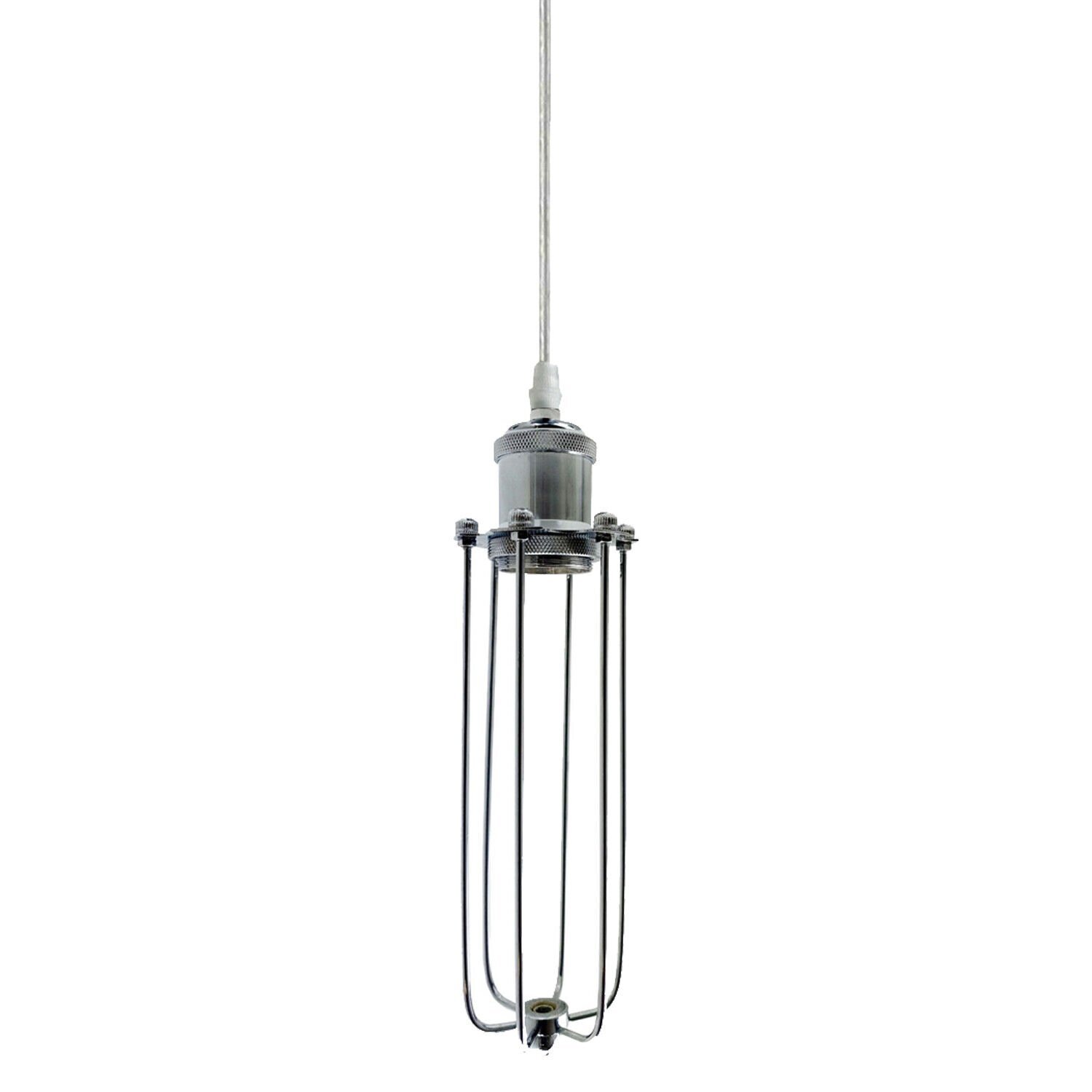 3 Way Cluster Ceiling Light E27 Chrome Light Fitting Hanging Pendant ...
