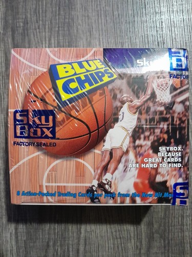 1994 Skybox Blue Chips Basketball Box 36 Packs Factory Sealed FASC | eBay