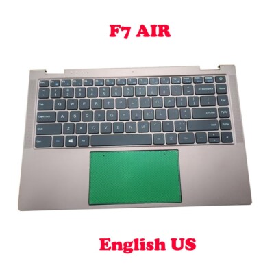 Rose Gold PalmRest&Keyboard For Teclast F7 Air English US Black ...