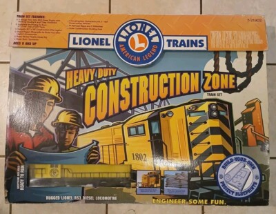 Lionel 7-21902 Heavy Duty Construction Zone Train Set | eBay