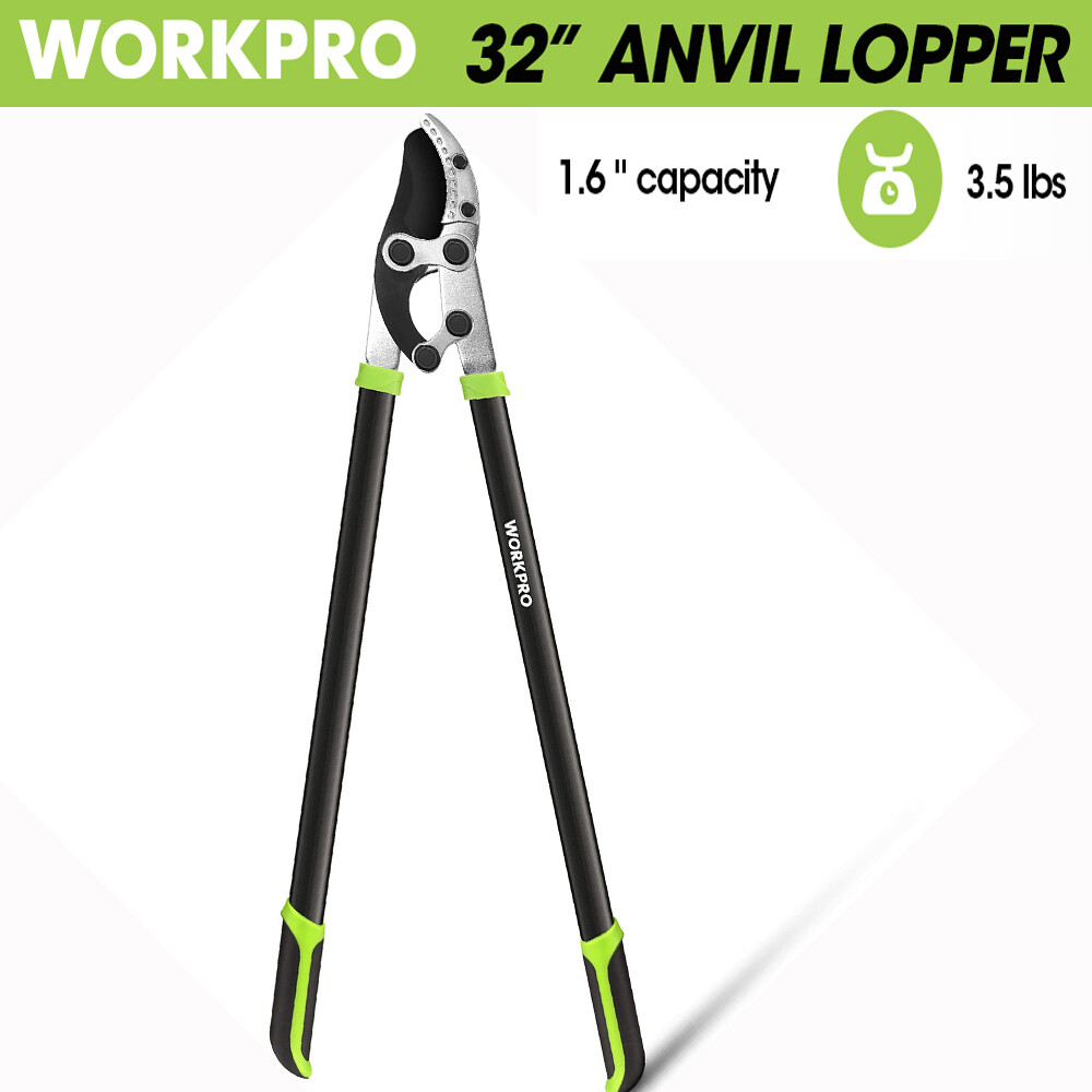 WORKPRO Anvil Lopper 32 Inch Branch Cutter | Grelly USA