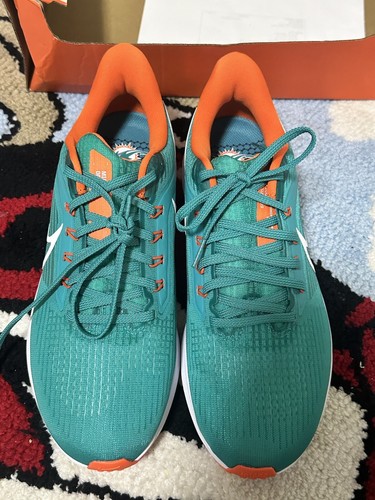 Nike Aqua Miami Dolphins Zoom Pegasus 39 Running Shoe | eBay