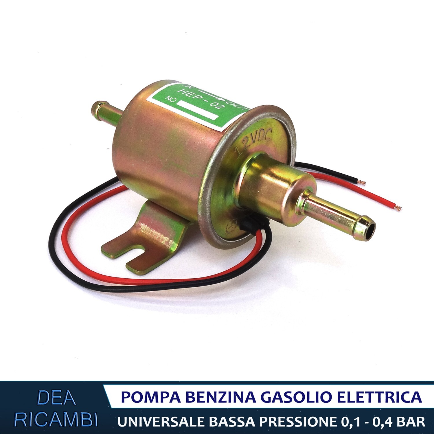 Pompa Elettrica Universale Benzina Gasolio a bassa Pressione 0,1 – 0,4 ...