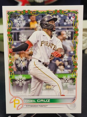 2022 Topps Holiday Oneil Cruz Snowflake SP | eBay