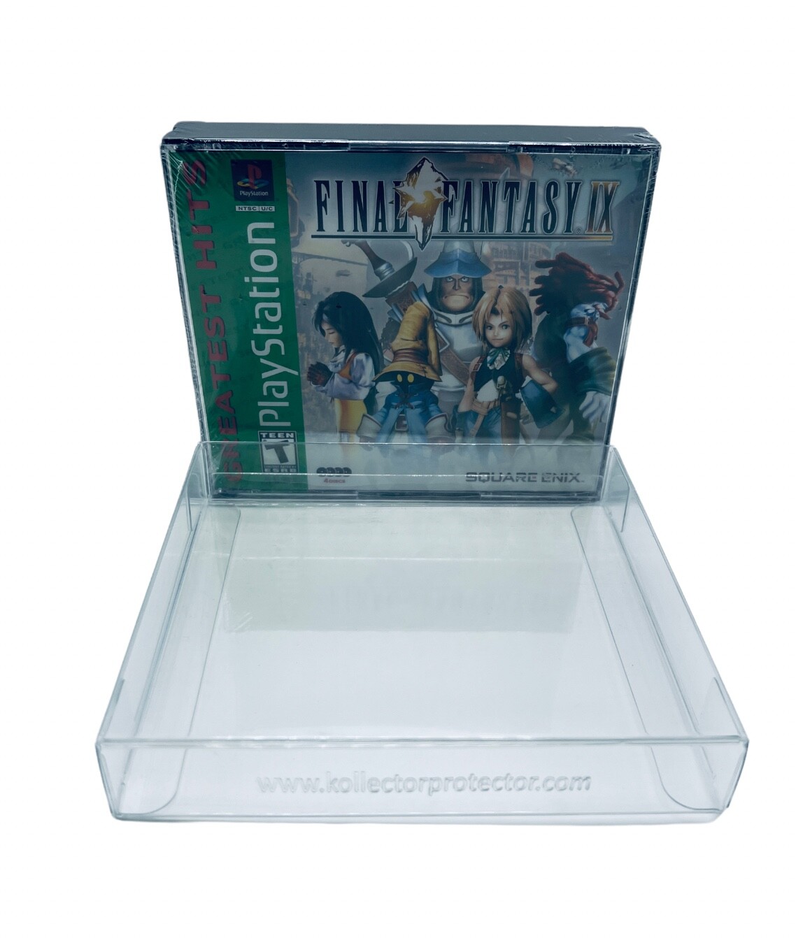 10 Pack UV & Scratch Resistant 0.50mm Double Disc CD Jewel Case PS1 ...