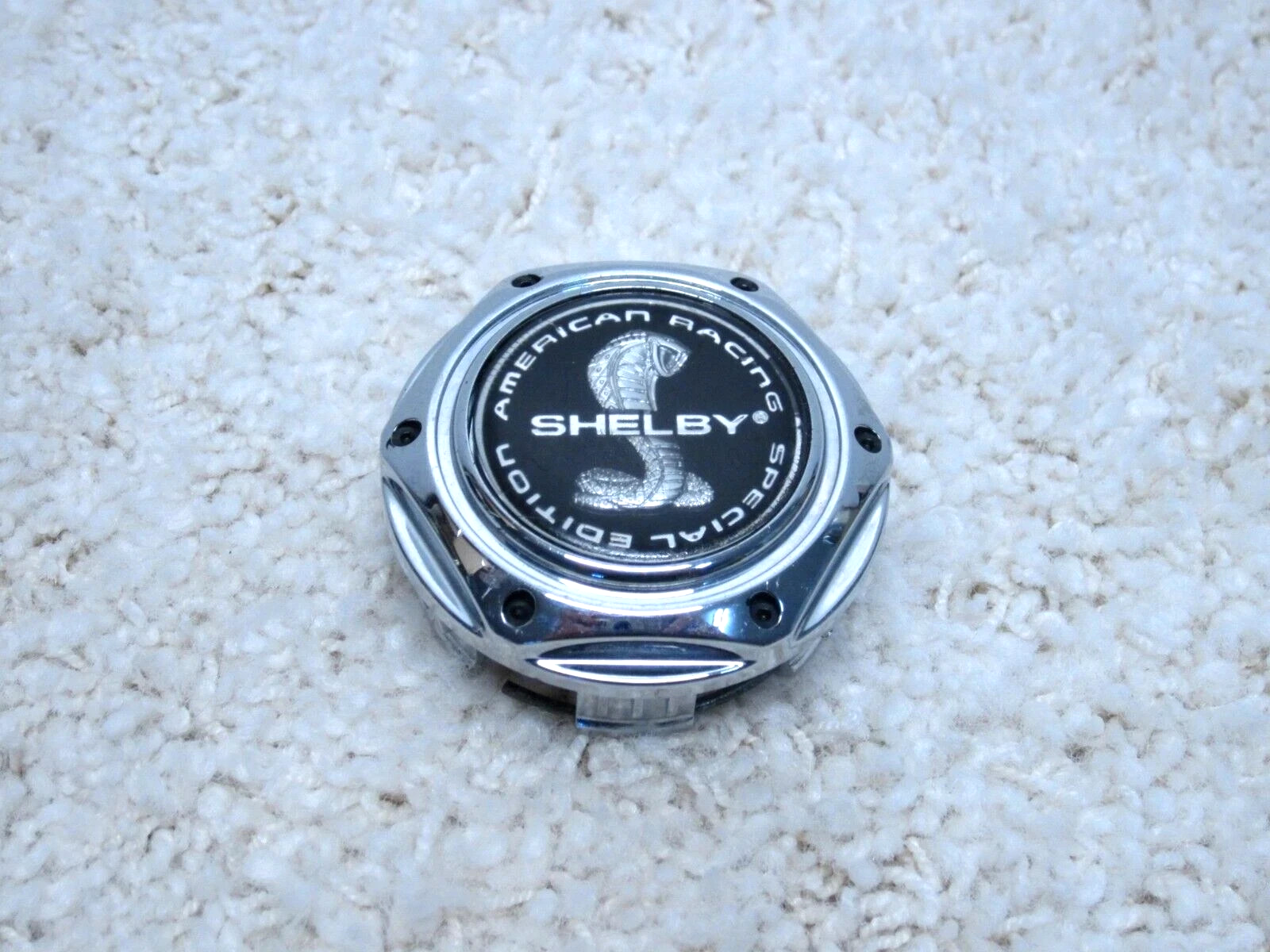 AMERICA RACING SHELBY 54701780F-1 CUSTOM WHEEL SNAP ON CHROME CENTER ...