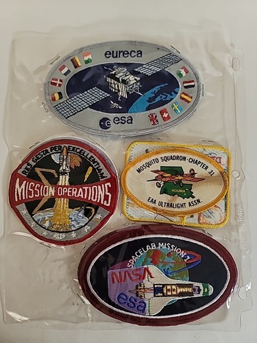 Vintage Space Patches Olympus Esa Spacelab Mission 1 Esa Delta 2 Eureca | eBay