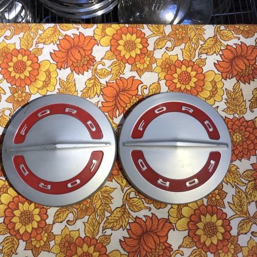 VINTAGE FORD GALAXIE FAIRLANE LTD POLICE PICKUP HUBCAPS WHEEL COVERS ...