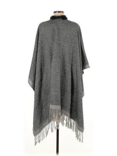 Cejon Women Gray Poncho One Size | eBay