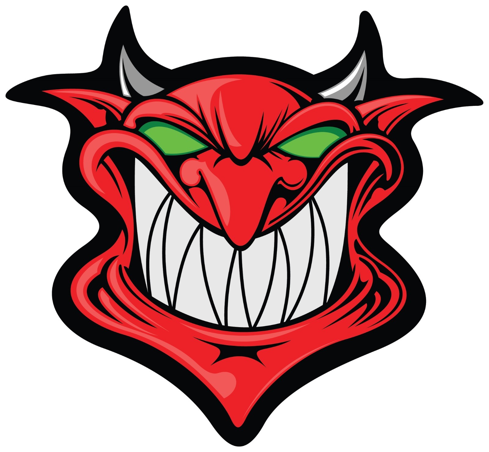 ADESIVI DECAL DEVIL DIAVOLO DEMONE CASA ADESIVO AUTO MOTO MURO STICKERS ...