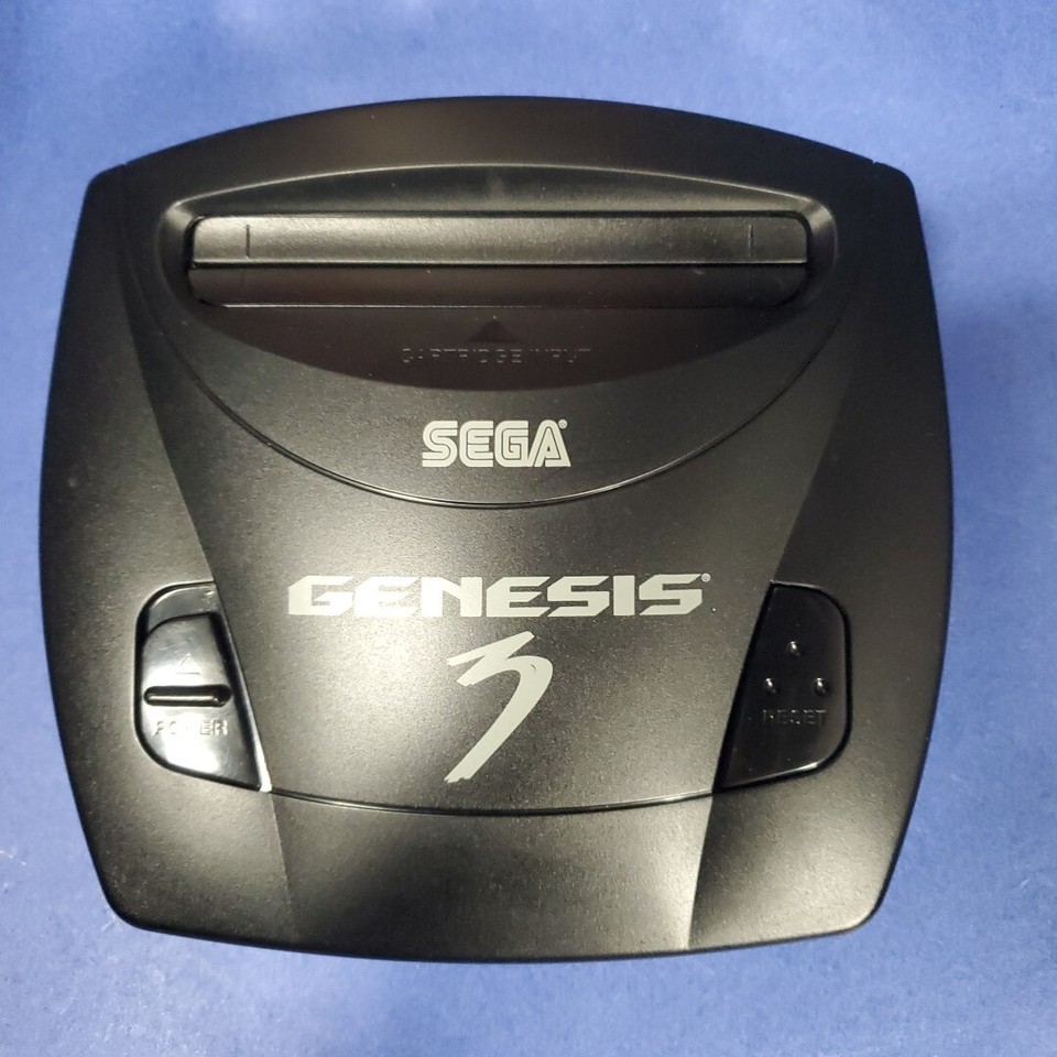 SEGA Genesis Model III 3 Console System - W/ 2 Controller Cleaned ...