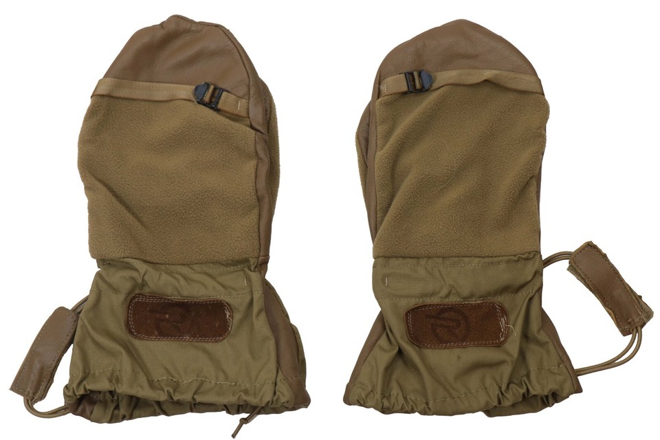 XLARGE - US Military Coyote ROG Gear Sniper Shooting Mittens USMC ...