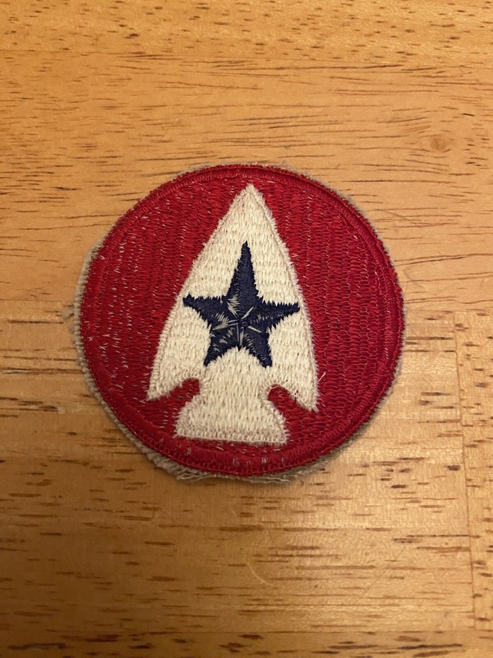 US Army Combat Development Command Patch Red White Blue Arrowhead Star ...