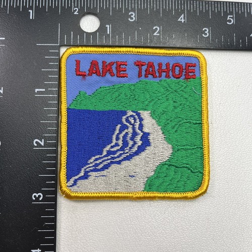 Square With Rounded Corners - Lake Tahoe Nevada - California Patch 68W ...