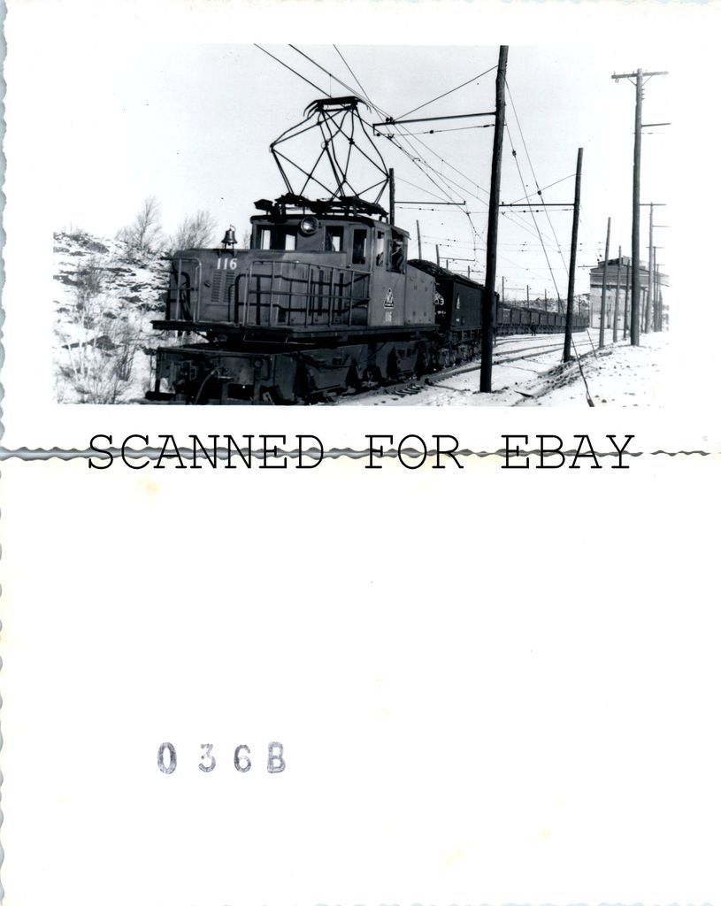1950s? INCO Sudbury #116 Electric VINTAGE RAILROAD PHOTO | eBay