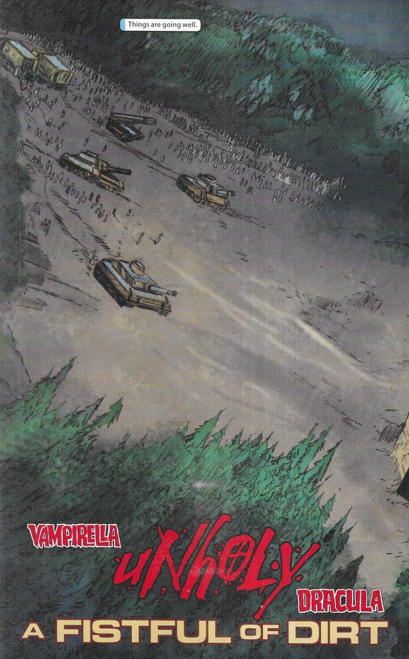 Vampirella Dracula Unholy Comic 1 Artgerm Sneak Peak Cover W Variant ...