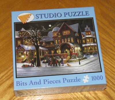 H. Hargrove Art - The Carolers - 1000 Piece Christmas Puzzle - Sealed ...