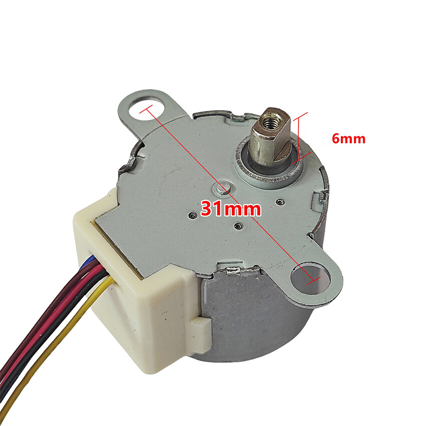 24BYJ48 Synchronous Motor DC 5V Deceleration Stepper Motor for Monitor ...