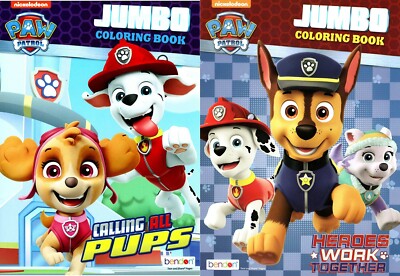 Paw Patrol - Activity Book - Heroes Work Together, Calling All Pups ...