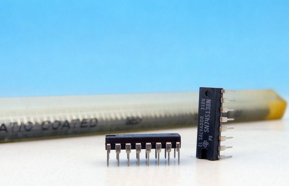 5 x Genuine SN74S138N T.I. 3-Line to 8-Line Decoder Demultiplex 74S138 ...