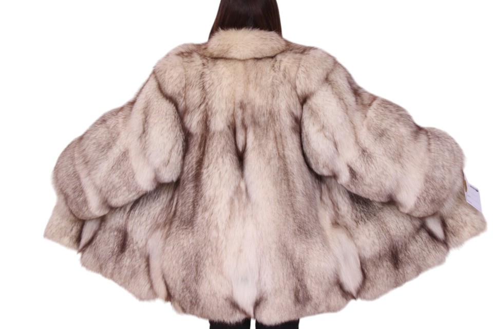 JACKET FOX FUR COAT FUCHS PELZMANTEL FOURRURE RENARD GIACCA PELLICCIA ...