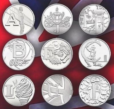 Rare 2018 Alphabet A-Z 10p Ten Pence Coins Bond, Angel ALL IN STOCK UNC ...