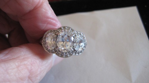 NICE JUDITH RIPKA STERLING SILVER RING, SIZE 8 | eBay