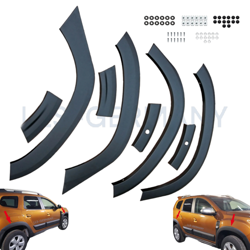 Kotflügelverbreiterung für Dacia Duster II ab 2018 Radlaufschutz 8 ...
