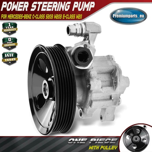 Power Steering Pump for Mercedes-Benz C E CLC CLK S203 W203 W211 A209 ...