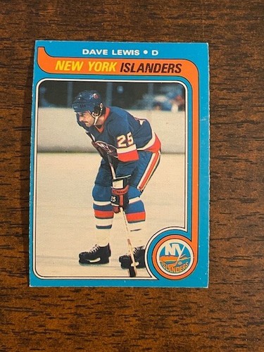 1979-80 O-Pee-Chee hockey set break #44 Dave Lewis - New York Islanders ...