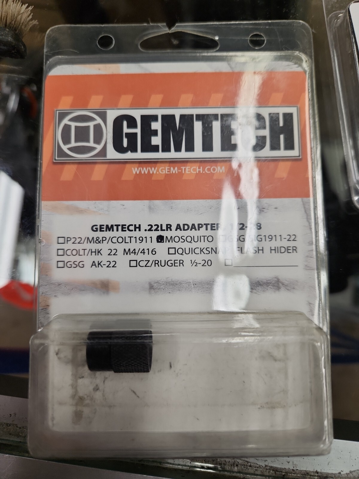 Gemtech Misquito 22lr 1/2x28 adapter - International Society of ...