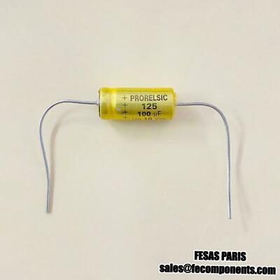 Sic Safco PRORELSIC125A701028 Capacitors AI203 100μF 10VDC (9Pcs) | eBay