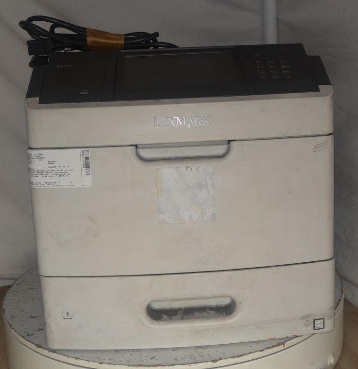 Lexmark M5170 40G0740 Mono Laser Printer 120K Page Count SEE NOTES | eBay