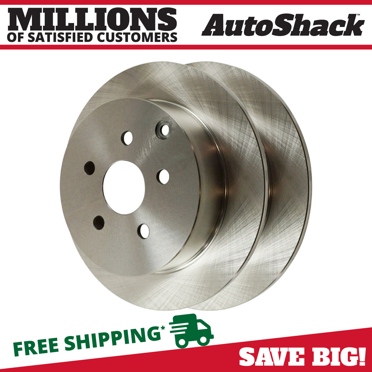Rear Brake Rotors Pair 2 for Scion tC Toyota Matrix Celica Corolla ...