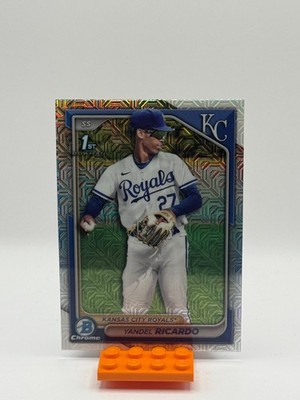 2024 Bowman Chrome - Prospects Yandel Ricardo #BCP-177 Mojo Refractor ...