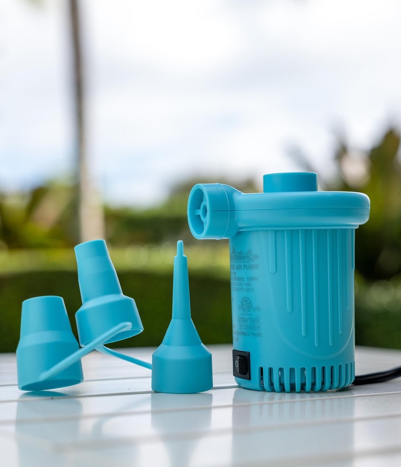 Easy to use Inflate-Mate Air Pump in Blue with Extended Cord. Air Pump ...