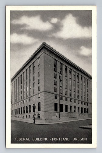 Portland OR-Oregon, Federal Building, Antique, Vintage Postcard | eBay