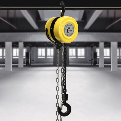 Hoists - 1 Ton Manual Chain Fall Hoist