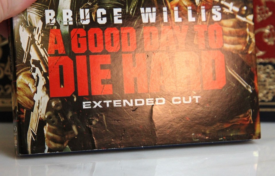 A GOOD DAY TO DIE HARD -- BLU-RAY w/ SLIPCOVER + DIGITAL -- I SHIP ...