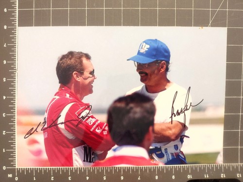 Al Unser Jr & Bobby Rahal Indy 500 Signed 8 X 10 Photo Autographed | eBay