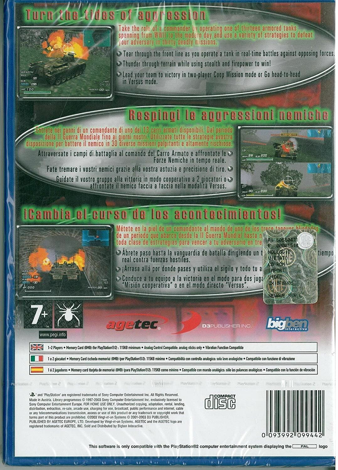 TANK ELITE PS2 | eBay