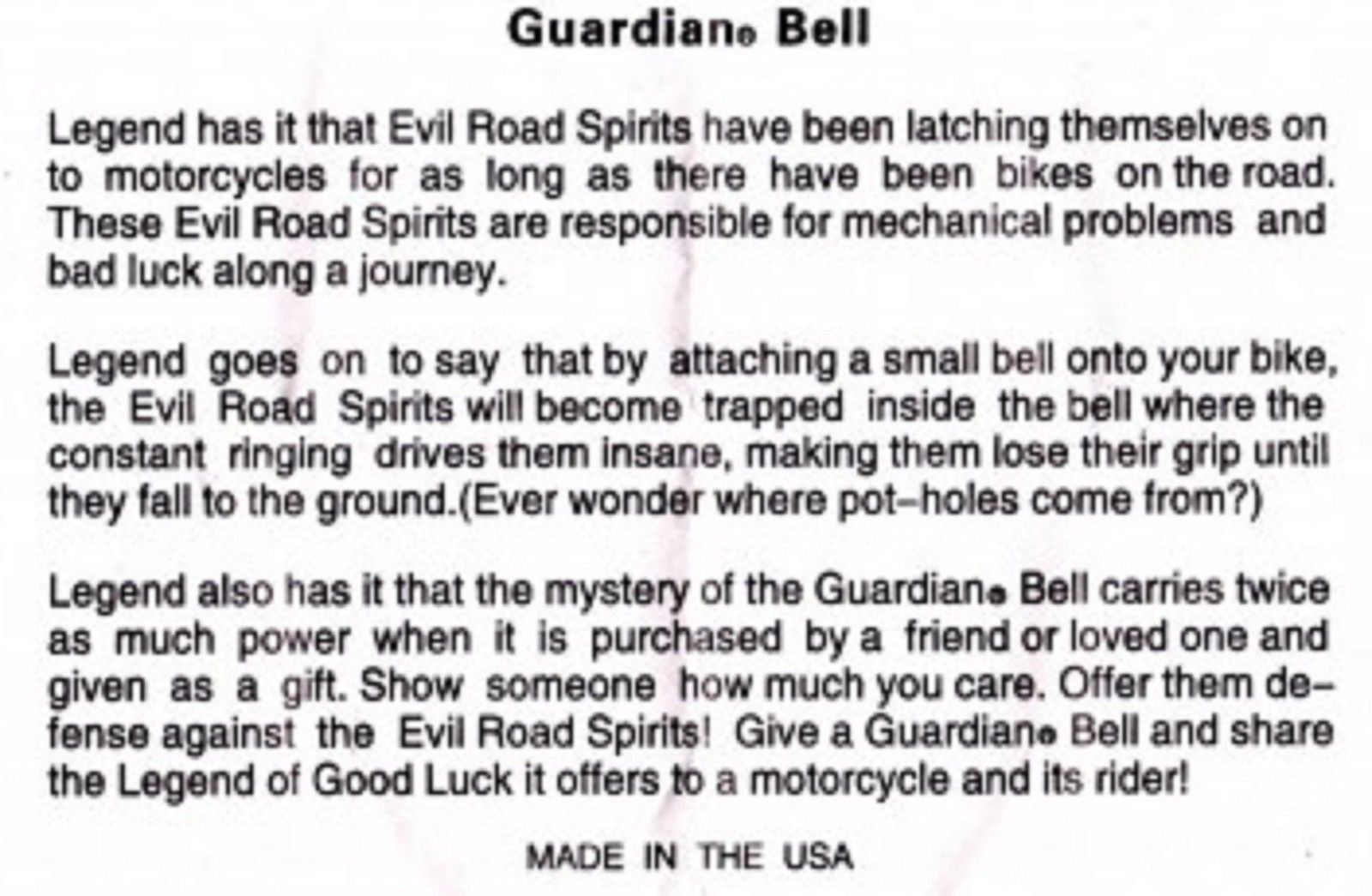 Wizard Guardian® Bell Motorcycle Harley Luck Gremlin Ride NEW | eBay